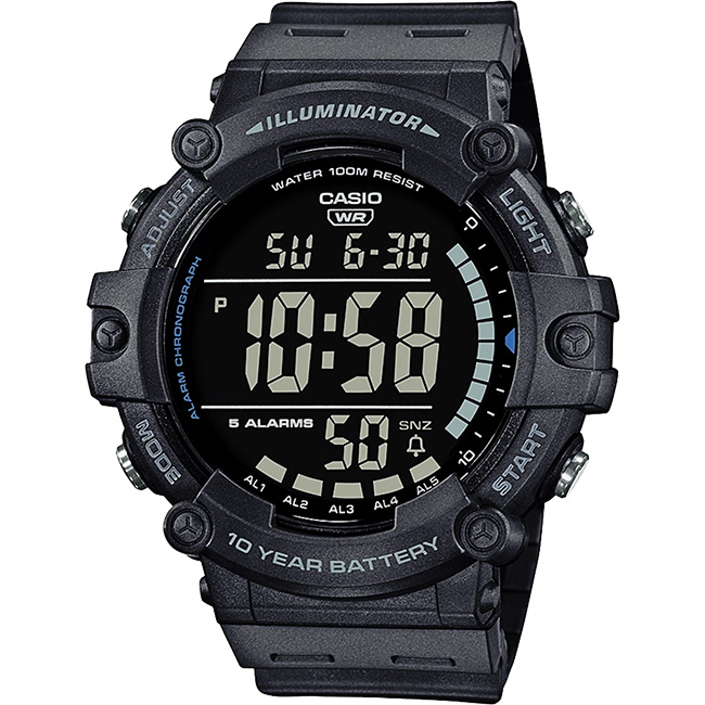 Standard Men's 100m Digital Wrist Watch, AE-1500WH - Binuns South Africa