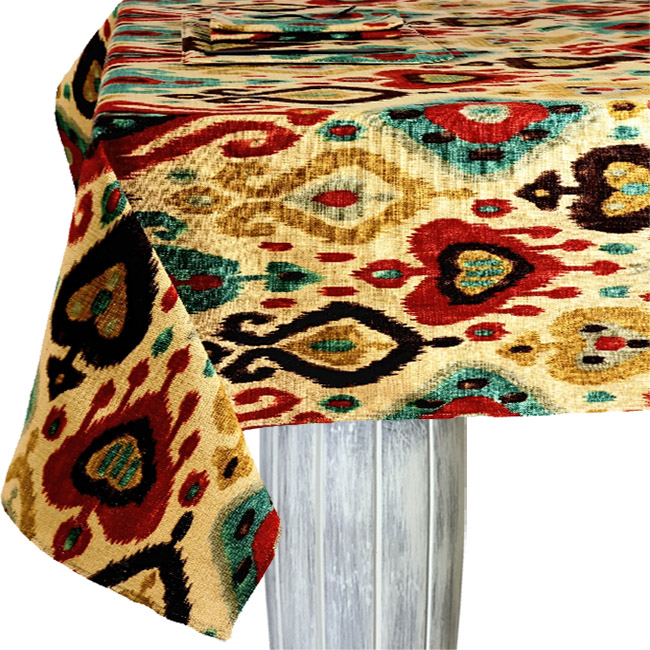Ikat Persia Rectangular Tablecloth - Binuns