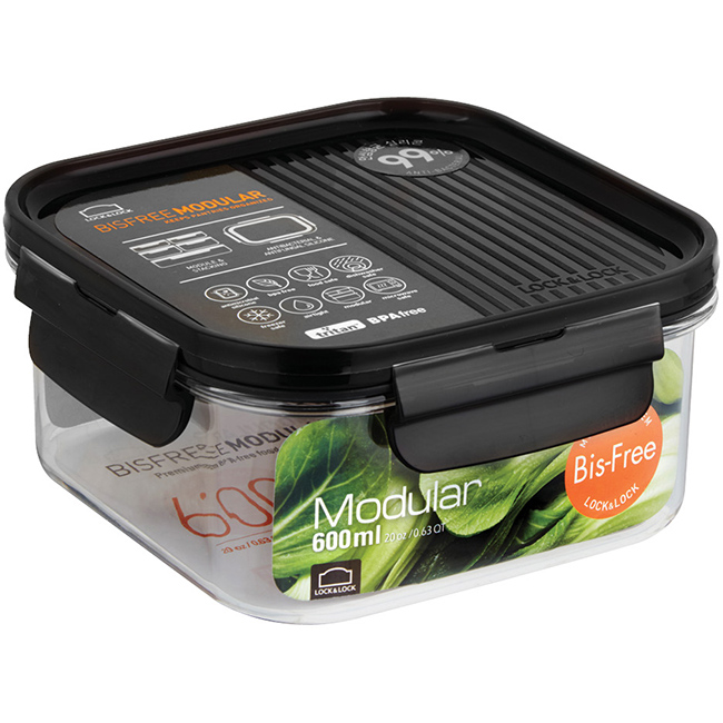 Modular Square Storage Container With Lid - Binuns South Africa