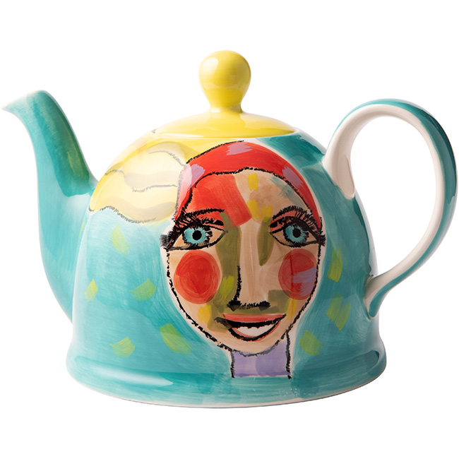 Teapot, Artist Lady, 1.7L - Binuns