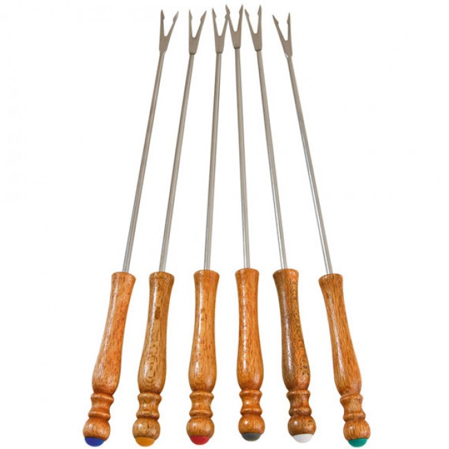 Stainless Steel Fondue Forks, Set Of 6 - Binuns South Africa