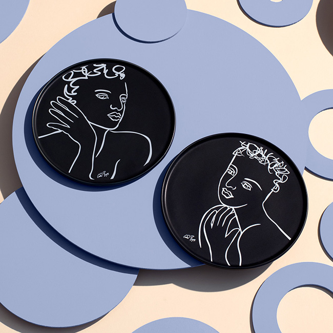 Compelling Side Plates, Set Of 4 - Binuns