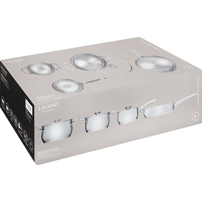 Master Chef Stainless Steel Cookware Set, 7pc - Binuns South Africa