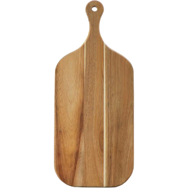 Acacia Wood Rectangular Paddle Serving Board, 47cm - Binuns South Africa