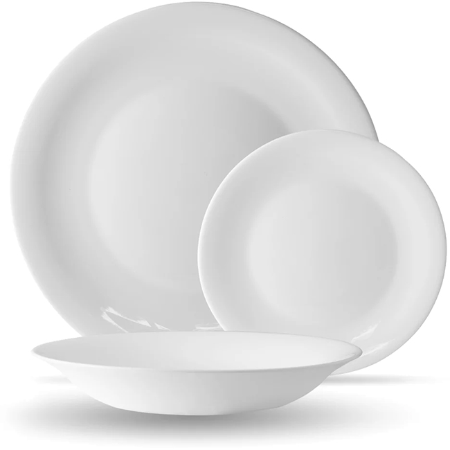 White Moon Dinner Set, 18pc – Binuns South Africa