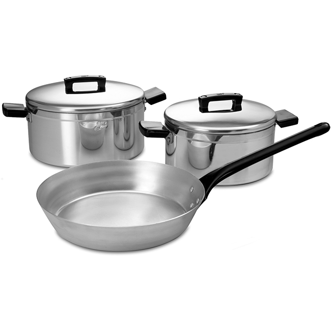 J7 Aluminium Cookware Set, 5pc - Binuns South Africa
