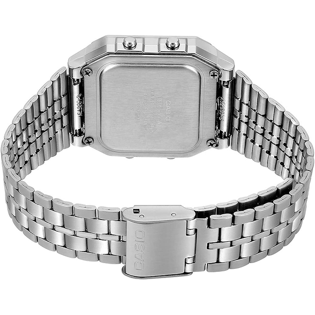 Retro World Time Digital Wrist Watch, A500WA-1DF - Binuns South Africa