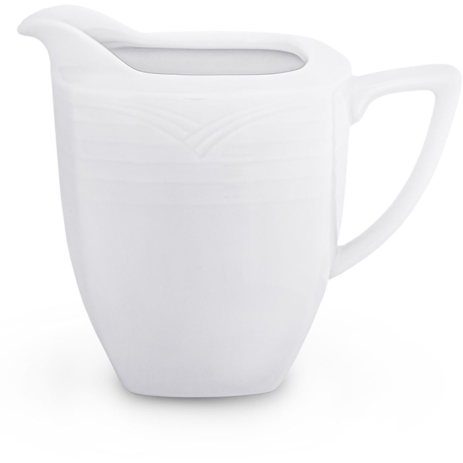 Arctic White Square Milk Jug - Binuns South Africa