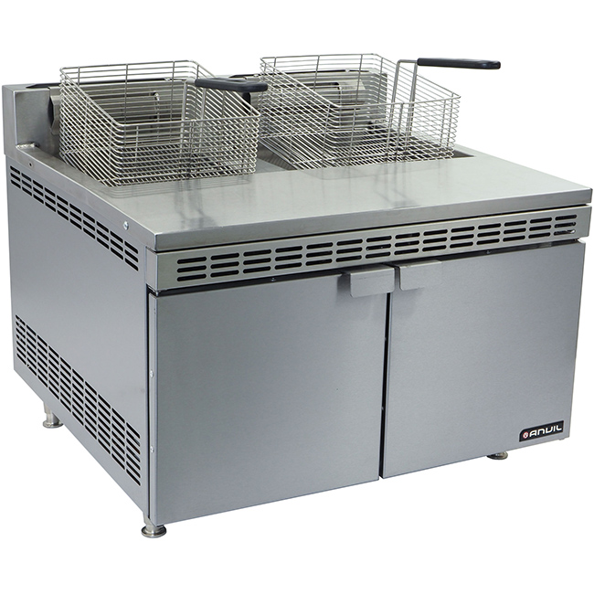 Double Basket Gas Tabletop Fryer - Binuns South Africa