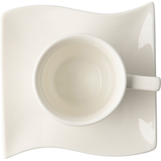 Square Tea Cup & Saucer - Binuns South Africa
