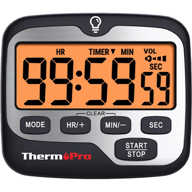 Digital Kitchen Timer With Touchable Backlight & Timer - Binuns South ...