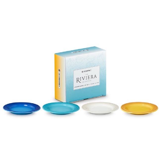 Riviera Collection Tea Plates, Set of 4 - Binuns South Africa