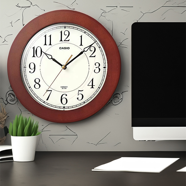 Wall Clock, IQ-126-5DF - Binuns