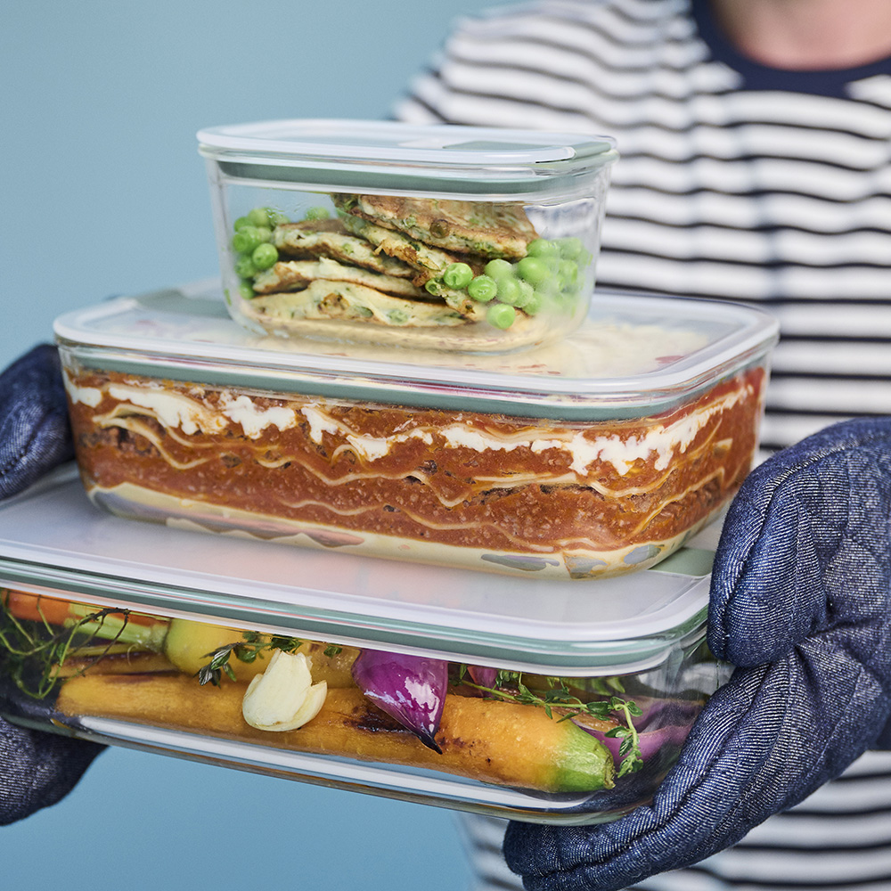 EasyClip Glass Food Storage Box - Binuns South Africa