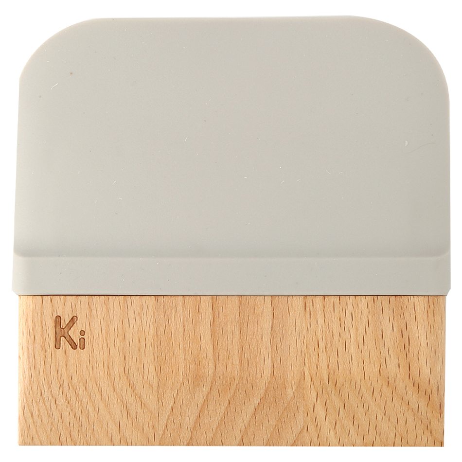 Silicone And Wood Dough Cutter & Scraper - Binuns South Africa