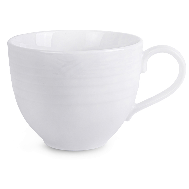 Arctic White Large Tea Cup - Binuns South Africa